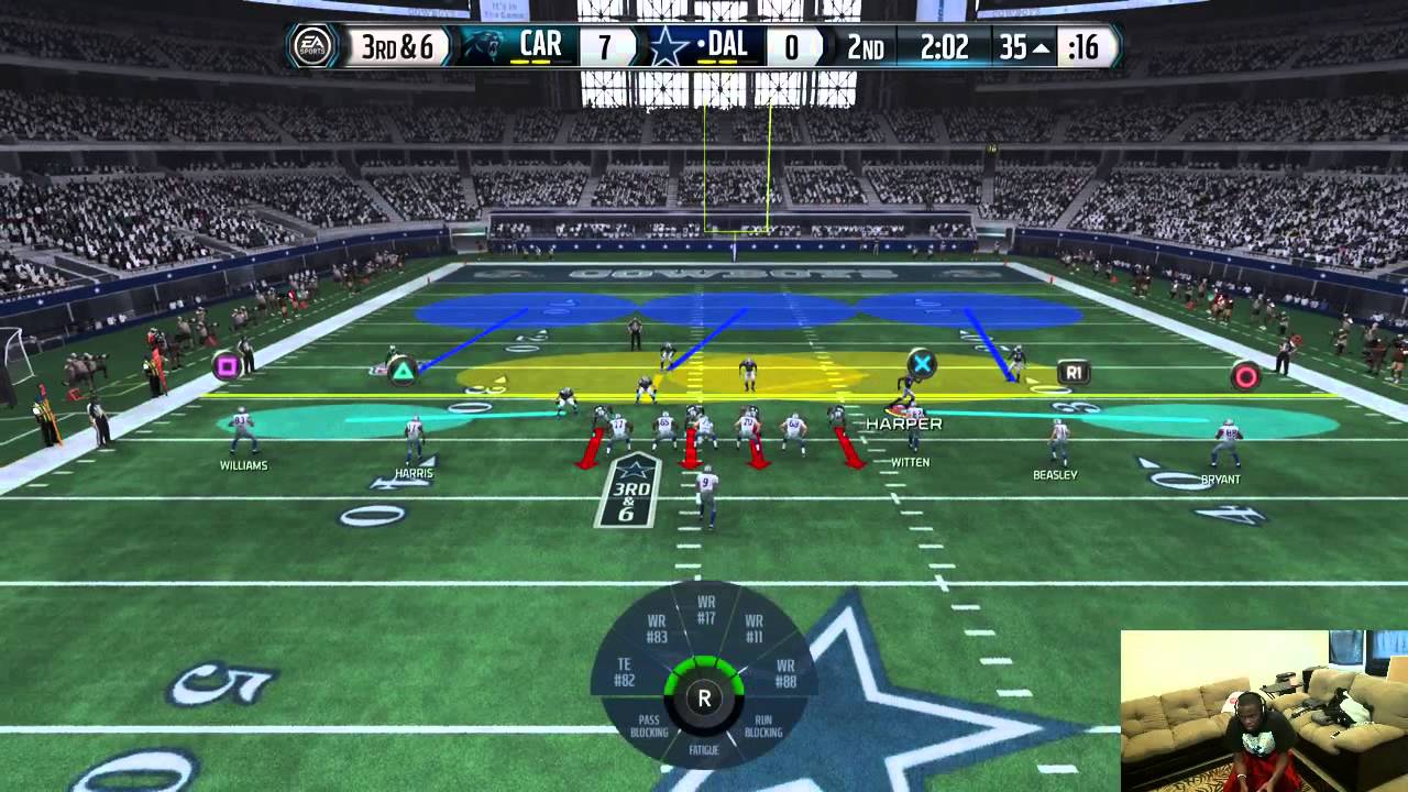 Madden 15 Full Game: CAROLINA PANTHERS PLAYBOOK | MaddenMastermind ...
