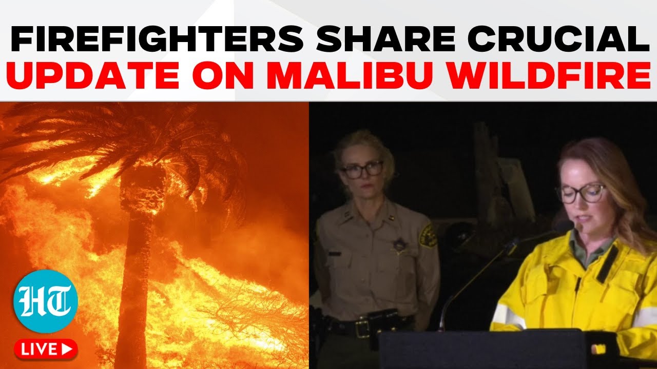 Malibu Fire Live | Firefighters Share Update On Franklin Fire As It ...