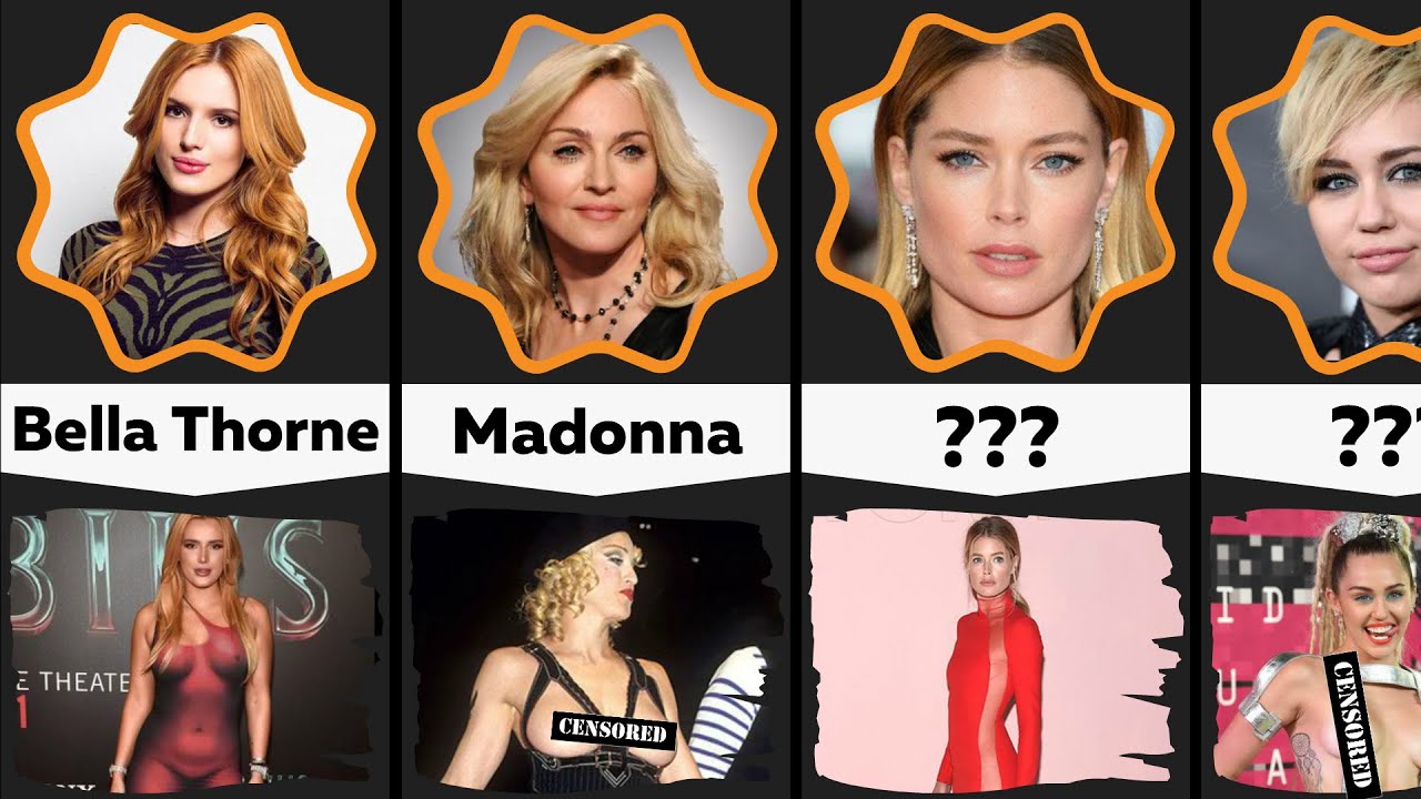 Comparison: Most Daring Outfits On The Red Carpet | Provocative ...
