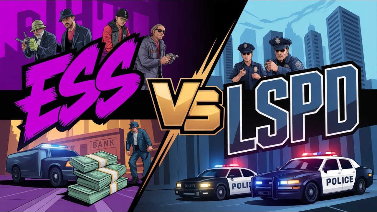 ESS vs LSPD | ESS Went Crazy! | Soulcity 2.0 by EchoRP #lifeinsoulcity ...