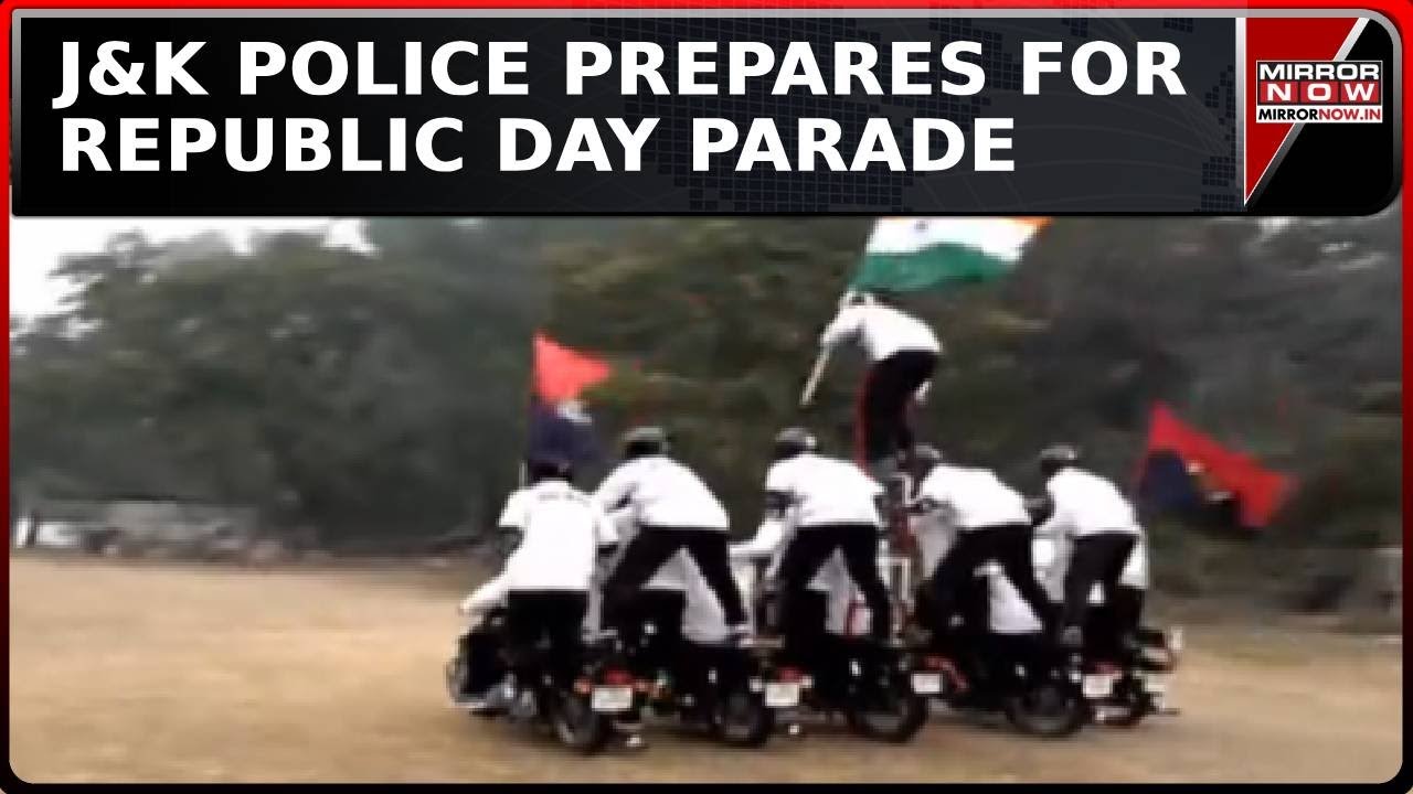 J&K Police Prepares For Republic Day Parade Celebrations | Stunt Beyond ...