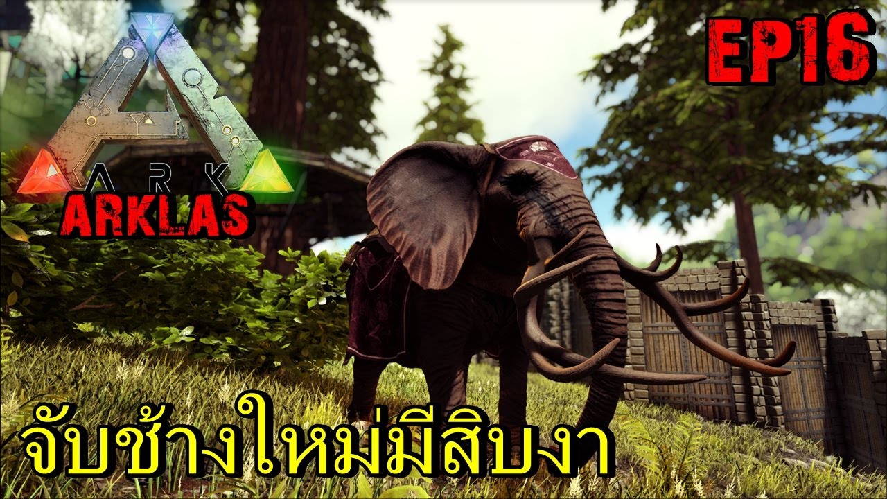 BGZ - ARK ARKLAS EP#16 จับช้างตัวใหม่มีสิบงา - YouTube