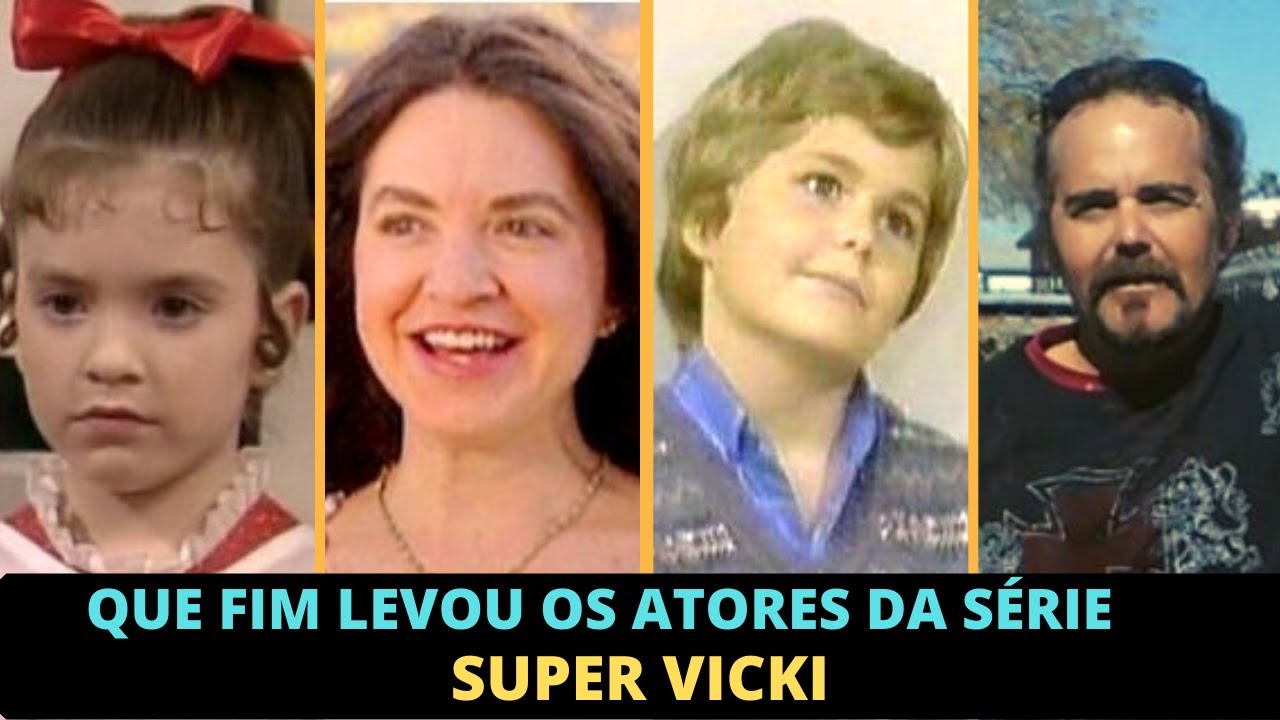 QUE FIM LEVOU OS ATORES DA SÉRIE SUPER VICKI? - YouTube