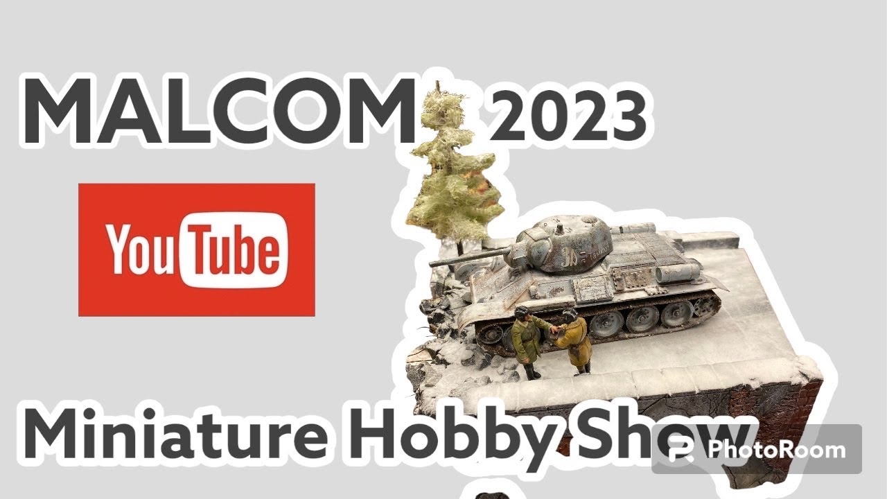 MALCOM 2023 Miniature Hobby Show : scale model event - YouTube