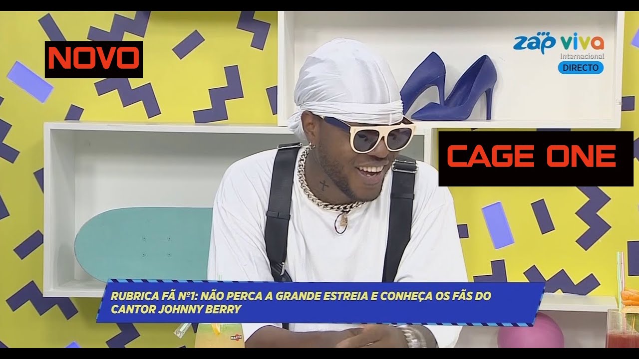 CAGE ONE FALA DOS SEUS PROJECTOS E A VONTADE DE AJUDAR OUTROS CANTORES ...
