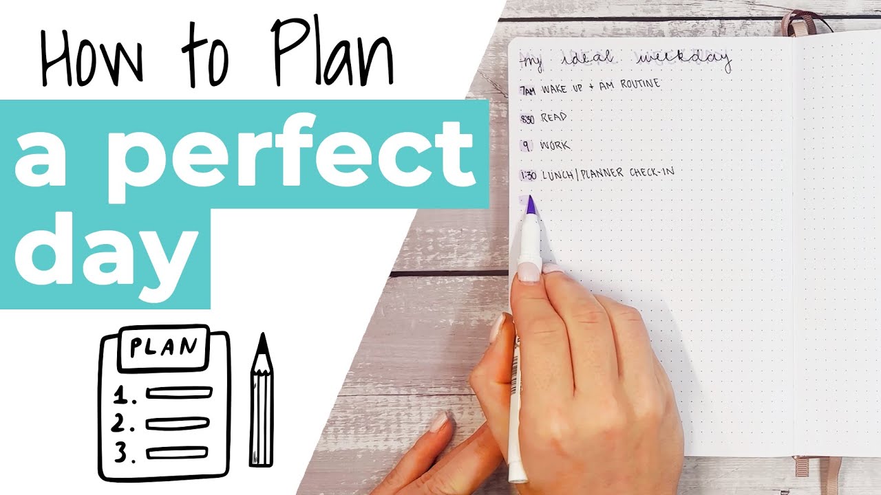 How to Plan Your Perfect Day ft. Clever Fox Daily Planner Premium - YouTube