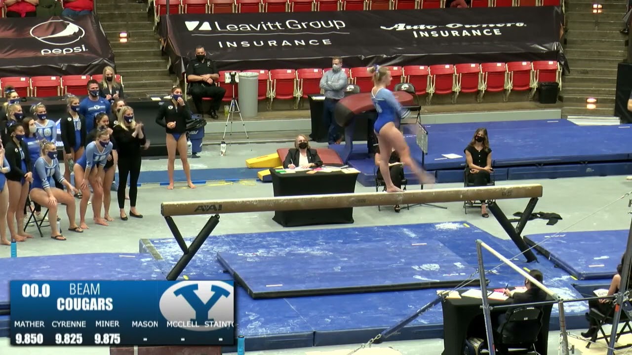 Allix Mason (BYU) 2021 Beam - YouTube