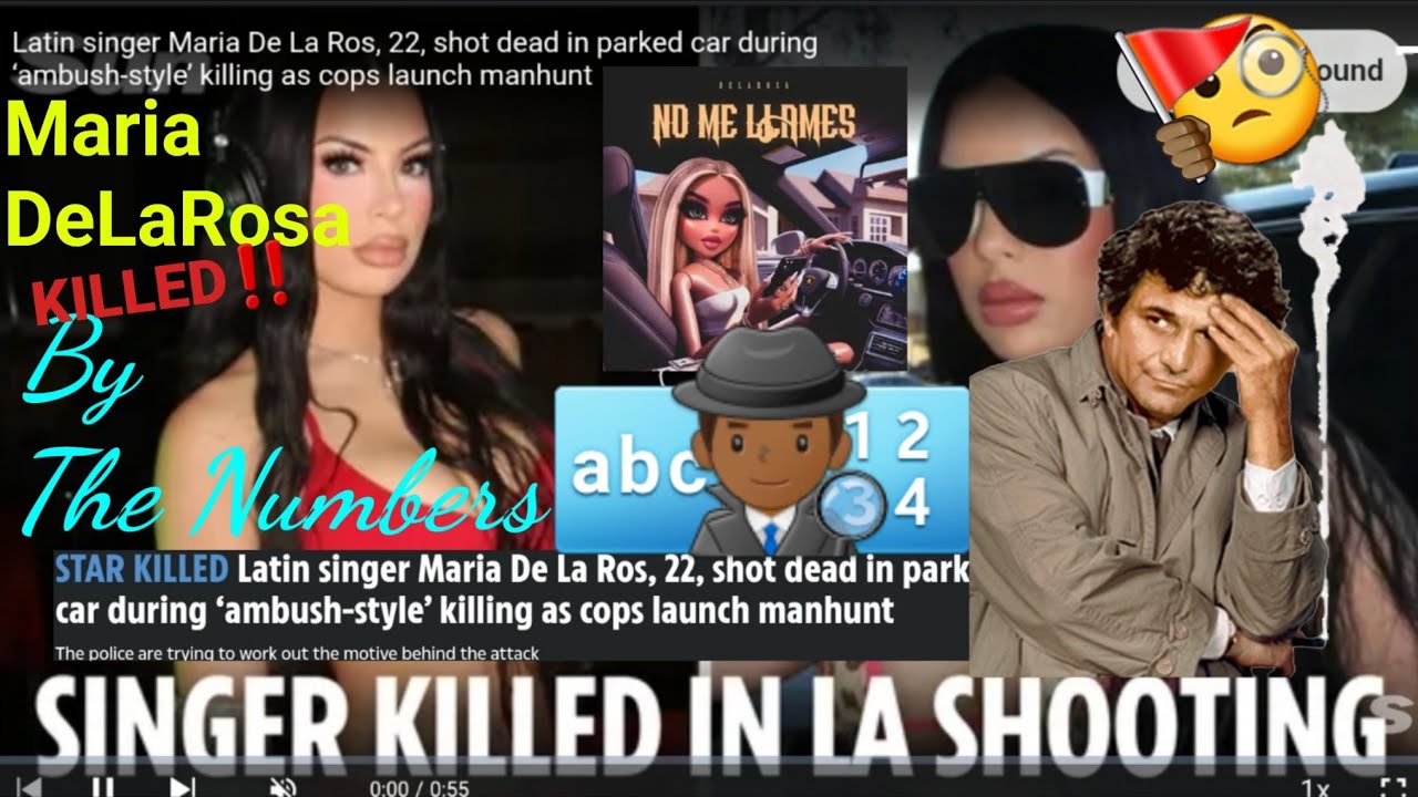 Suspicious Murder? "No me Llames" Singer, Maria DeLaRosa By The Numbers ...