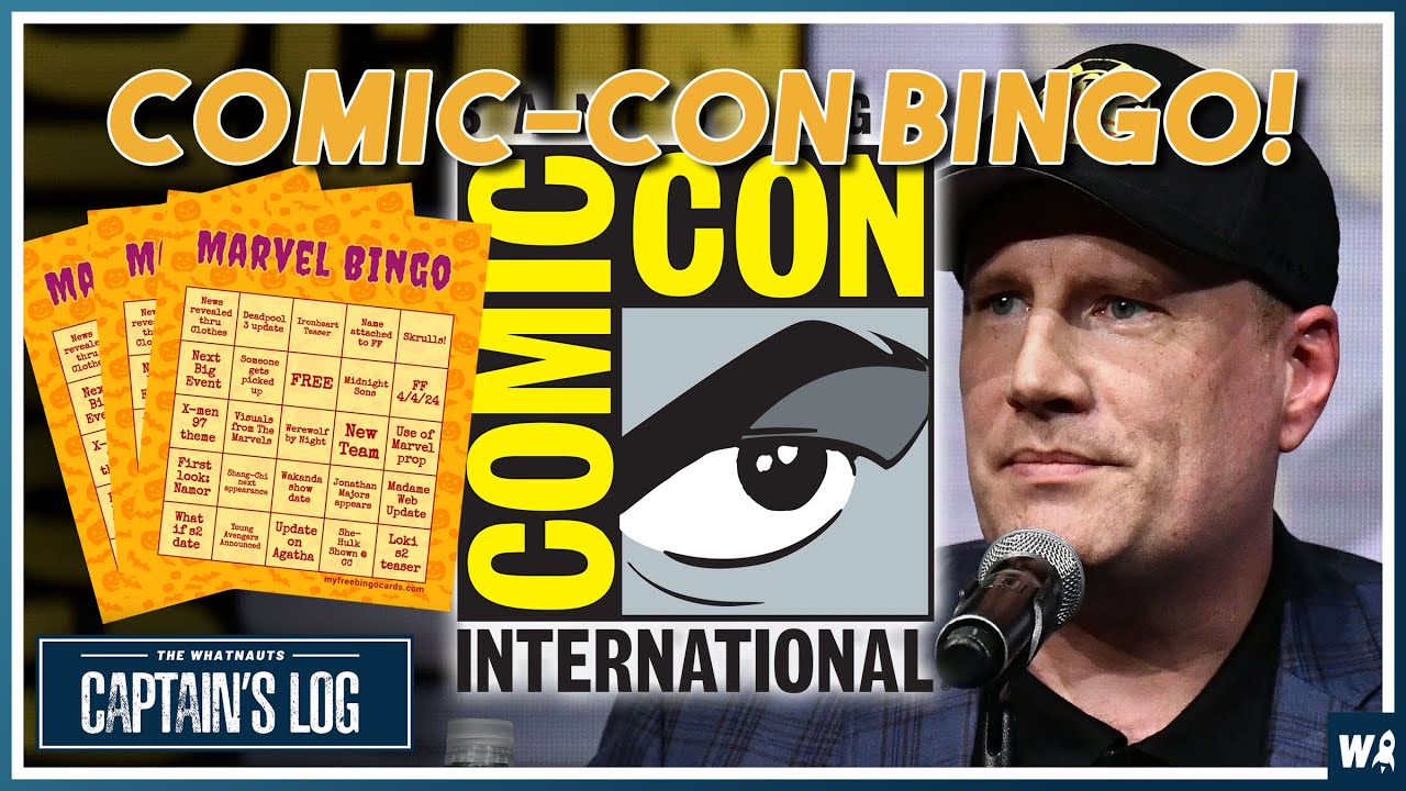 Comic Con Bingo - The Captain's Log 198 - YouTube