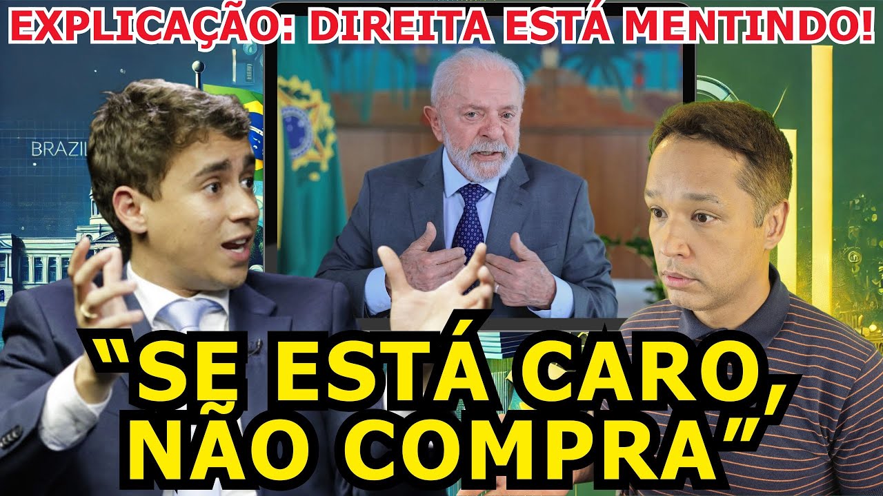 “SE ESTÁ CARO, NÃO COMPRA” - fala do Lula (REACT) - YouTube