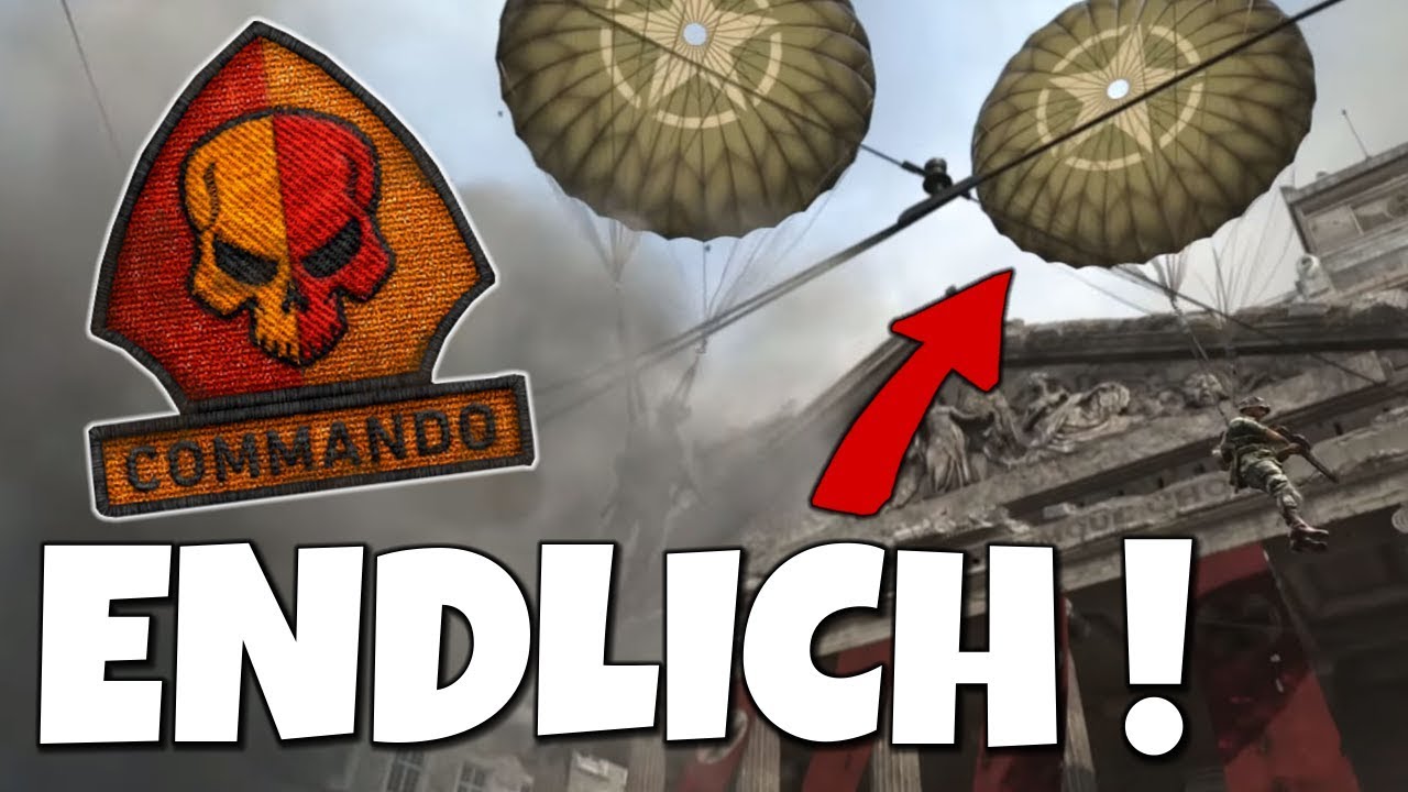 Endlich ! Selbst Fallschirmsjäger sein :D || CoD WW2 - YouTube