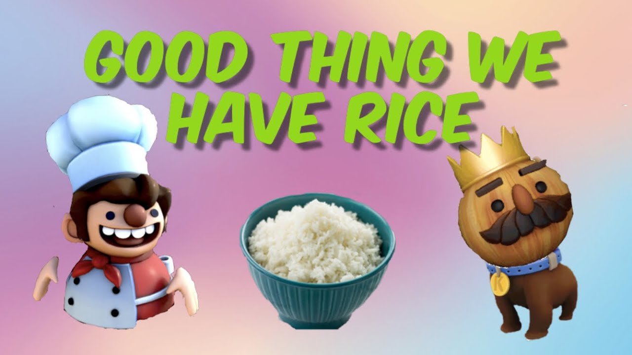 Good Thing We Have Rice - Overcooked 2 - YouTube