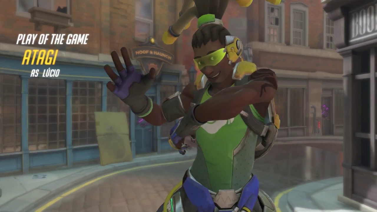 Overwatch - Lúcio play of the game - YouTube