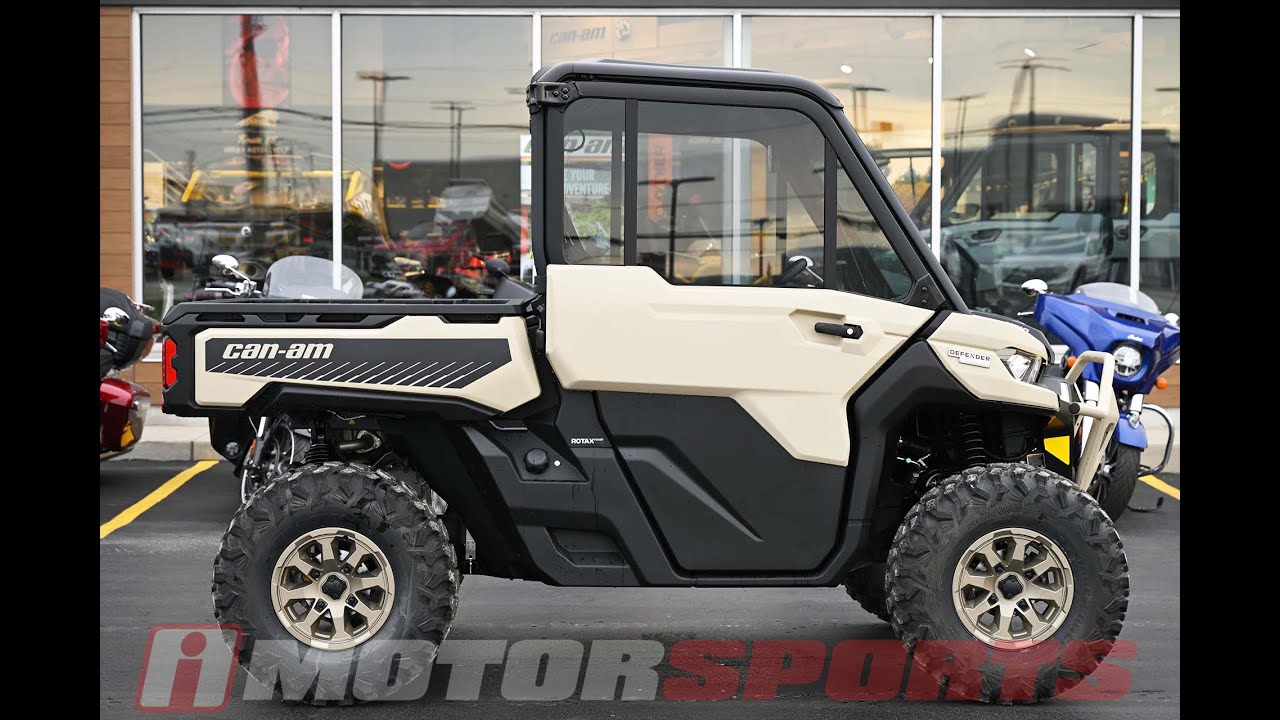 2025 Can-Am® Defender Limited HD10 Desert Tan & Stealth Black EA25001 ...