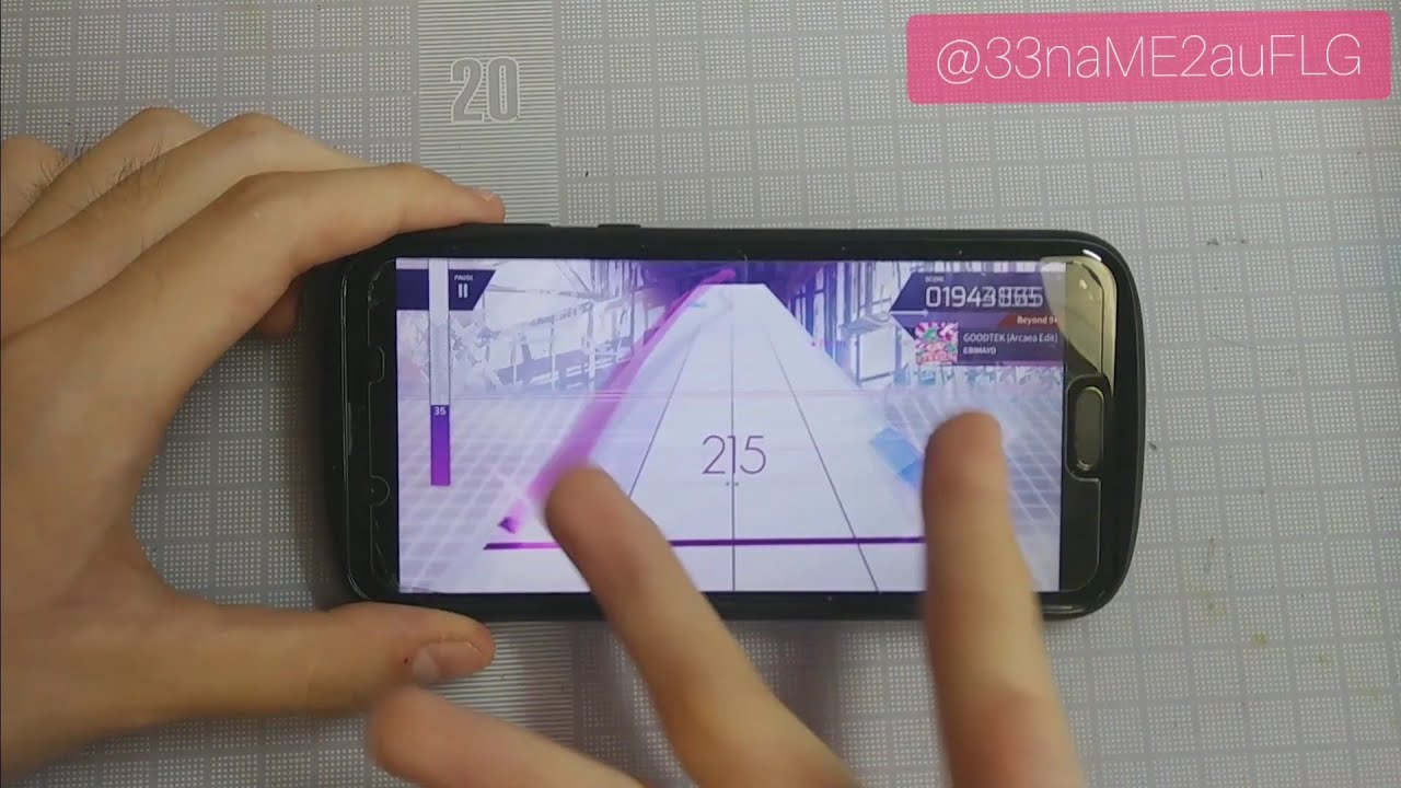 【Beyond 9+】GOODTEK (Arcaea Edit) 片手クリア(AA)【One Hand】 - YouTube