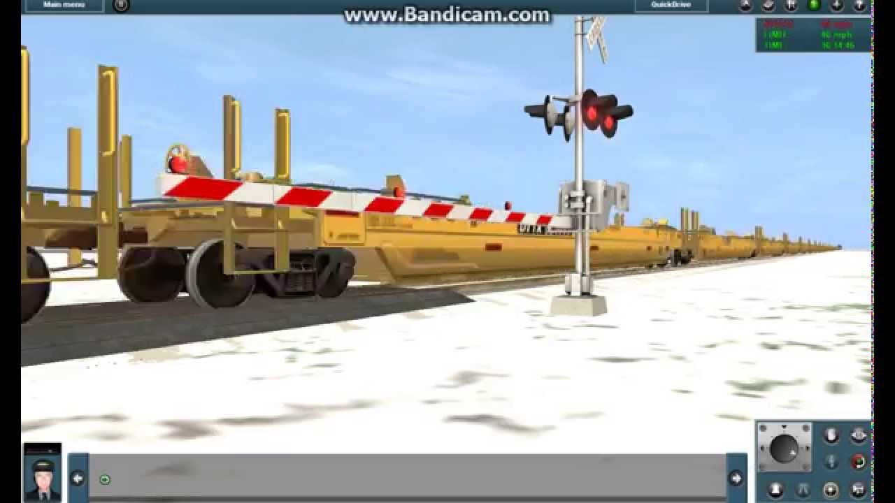 Trainz 12 New Grade Crossings - YouTube