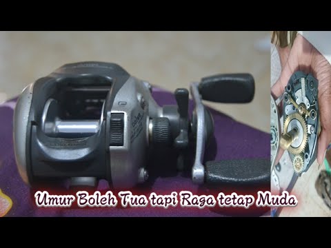 Intip komponen Reel jadul Daiwa Triforce-Z 150IV
