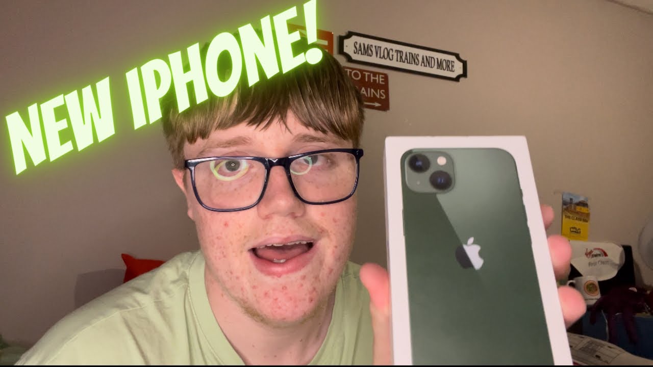 Unboxing My New IPhone 13! - YouTube