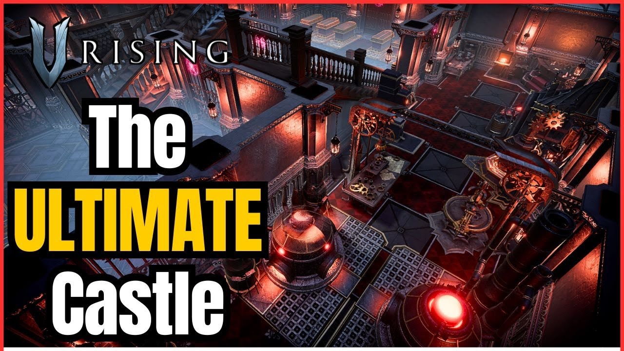 V Rising’s Most Efficient Crafting Base? (Tower Build Tour) - YouTube