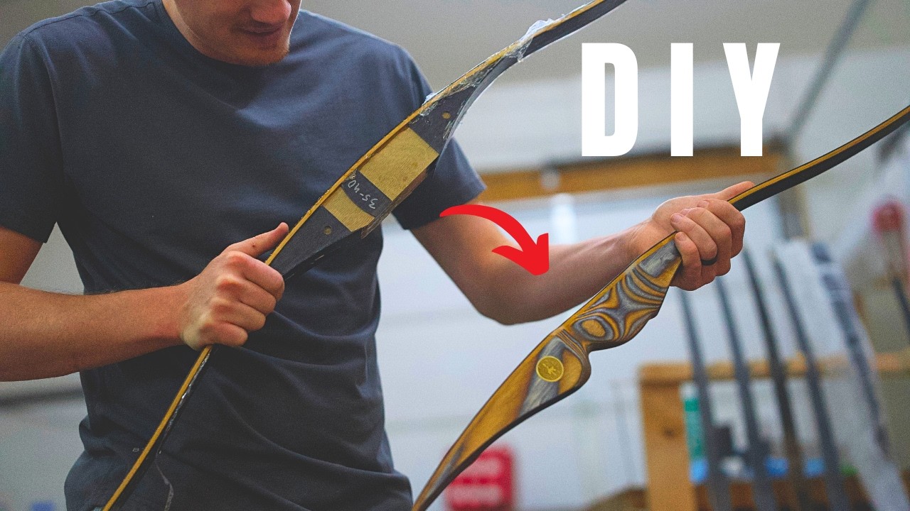 The EASIEST Way to Build a Fiberglass Bow - YouTube
