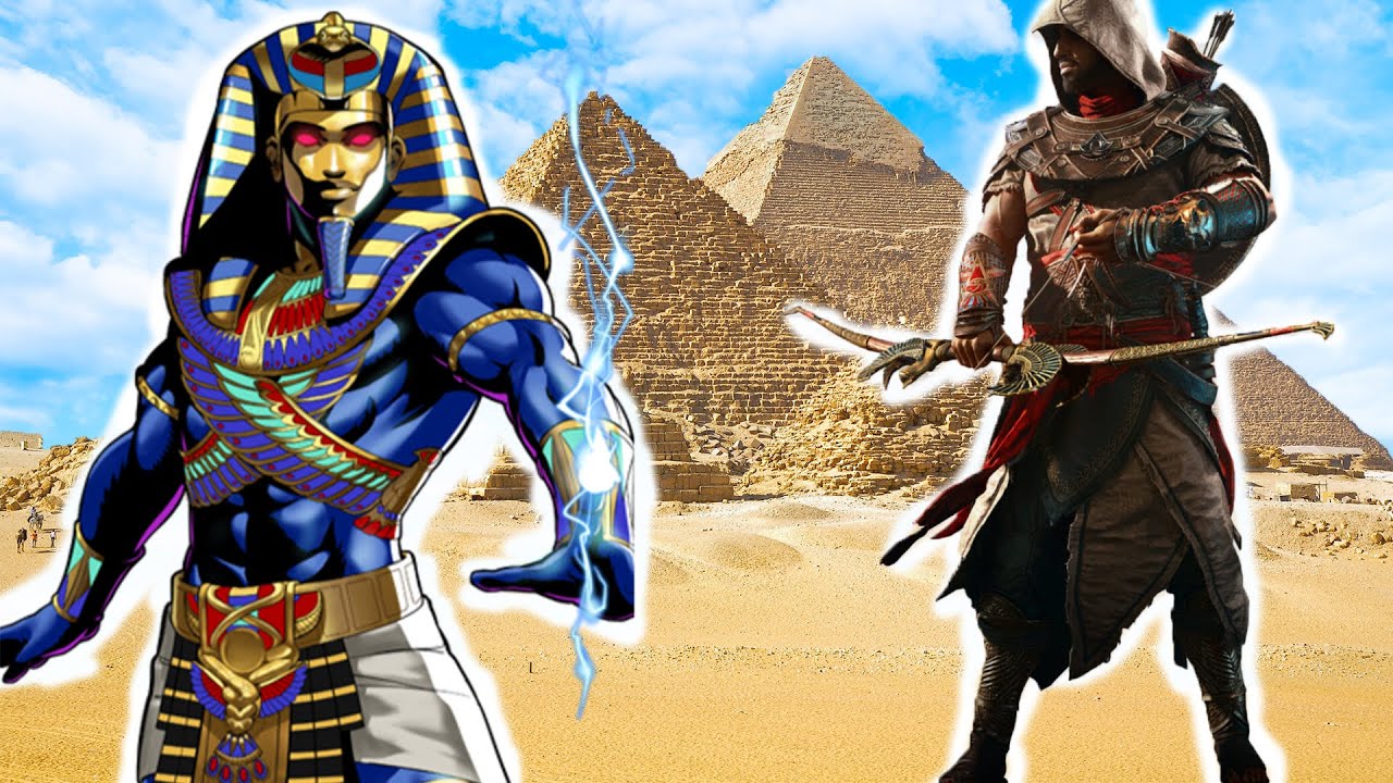 FIGHTING A EGYPTIAN PHARAOH!!!! - YouTube