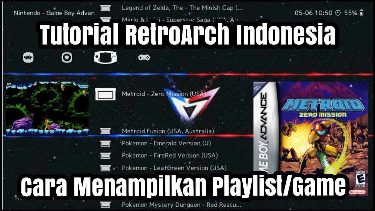 Tutorial RetroArch Indonesia : Menampilkan Playlist/Game - YouTube