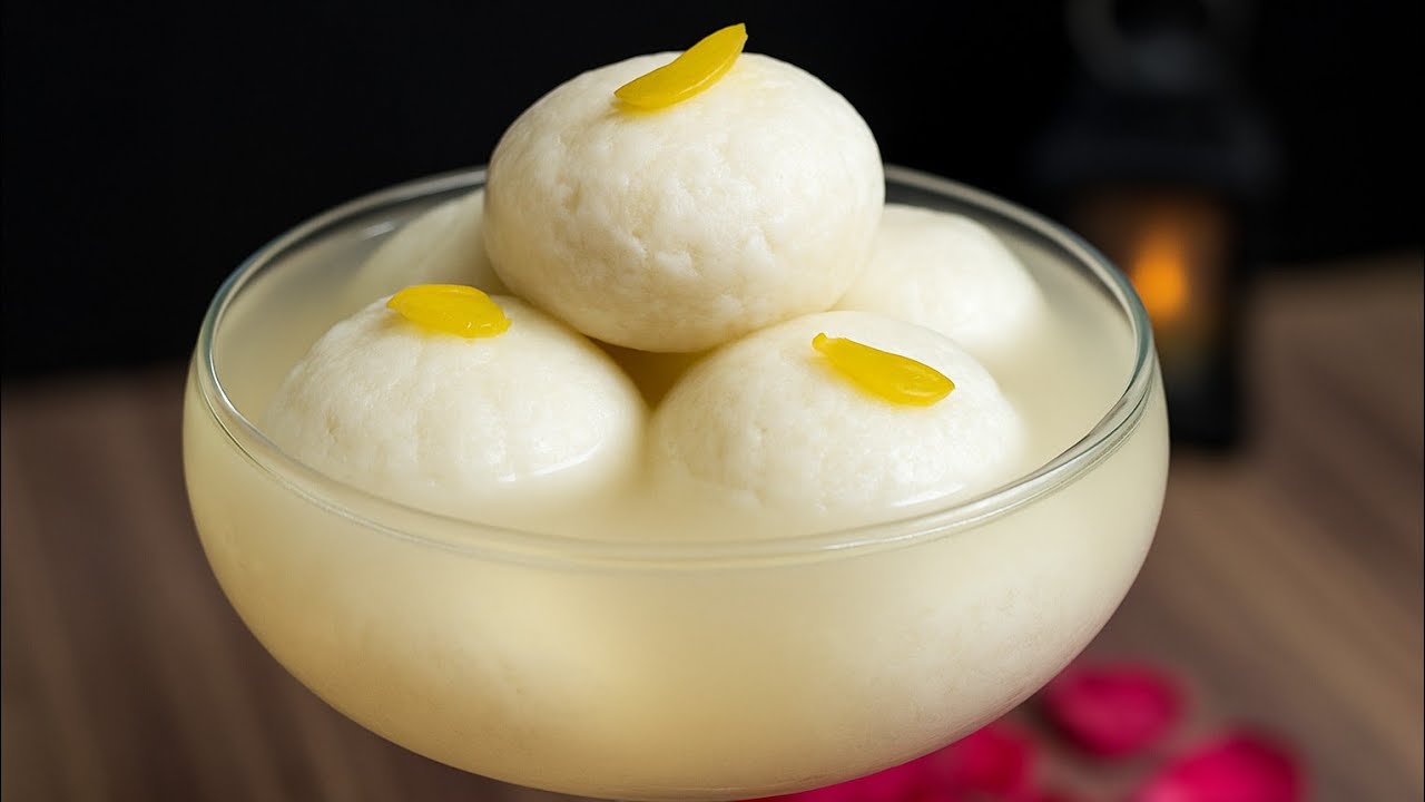 Soft & Spongy Rasgulla Recipe | Perfect Bengali Sweet At Home | Halwayi ...