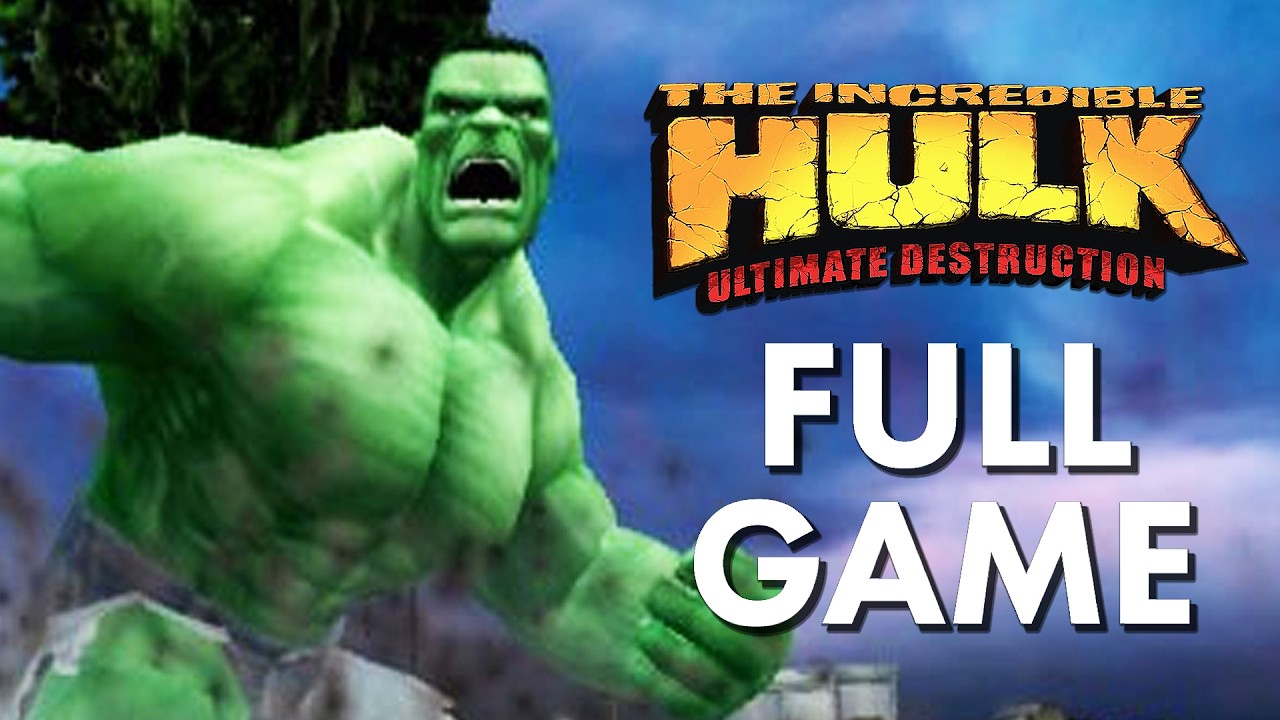 The Incredible Hulk: Ultimate Destruction - Full Game Walkthrough (2005 ...