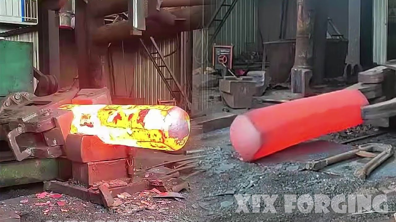 How To Professionally Forge Steel Billets EP1475 - YouTube