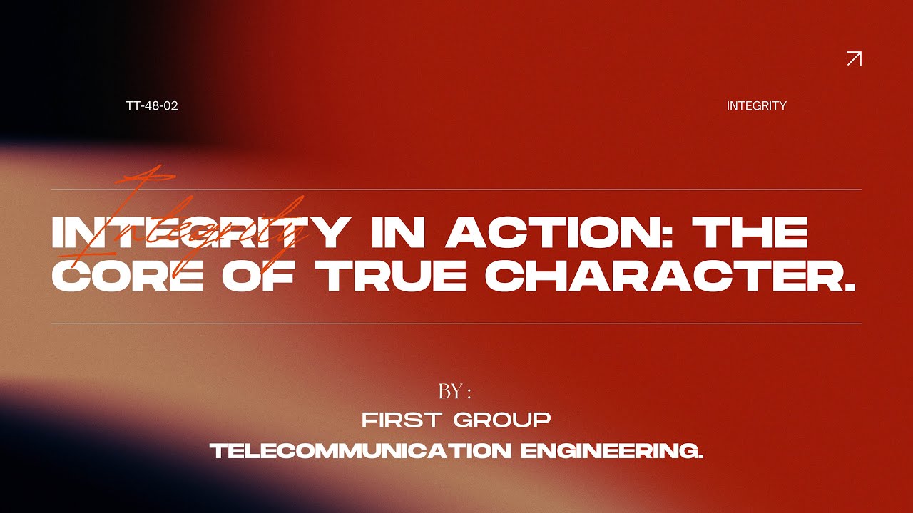 INTEGRITY IN ACTION: The core of true character - YouTube
