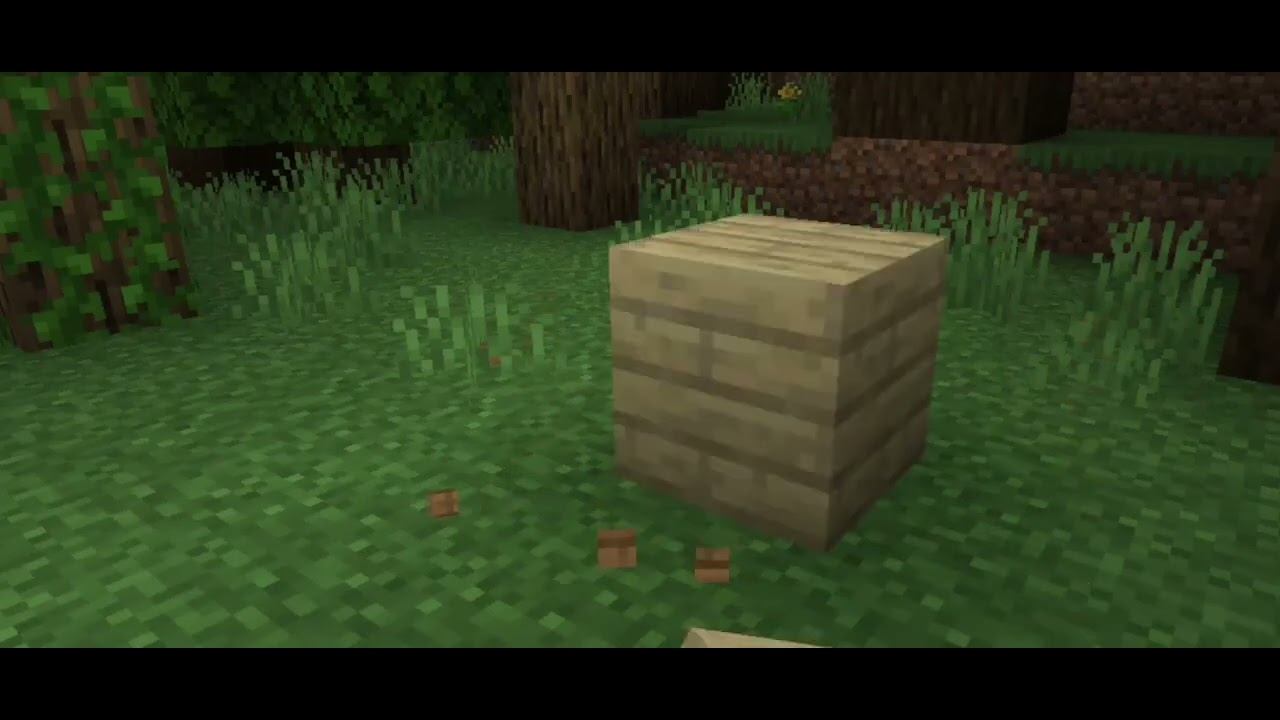 Birch Wood Planks (Minecraft) - YouTube