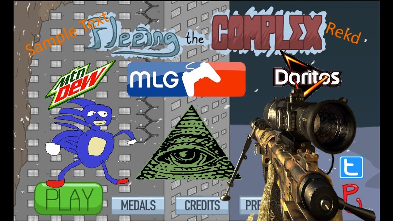 MLG QUICK NOPE SCOPE; Henry Stickman Series: Fleeing the Complex - YouTube