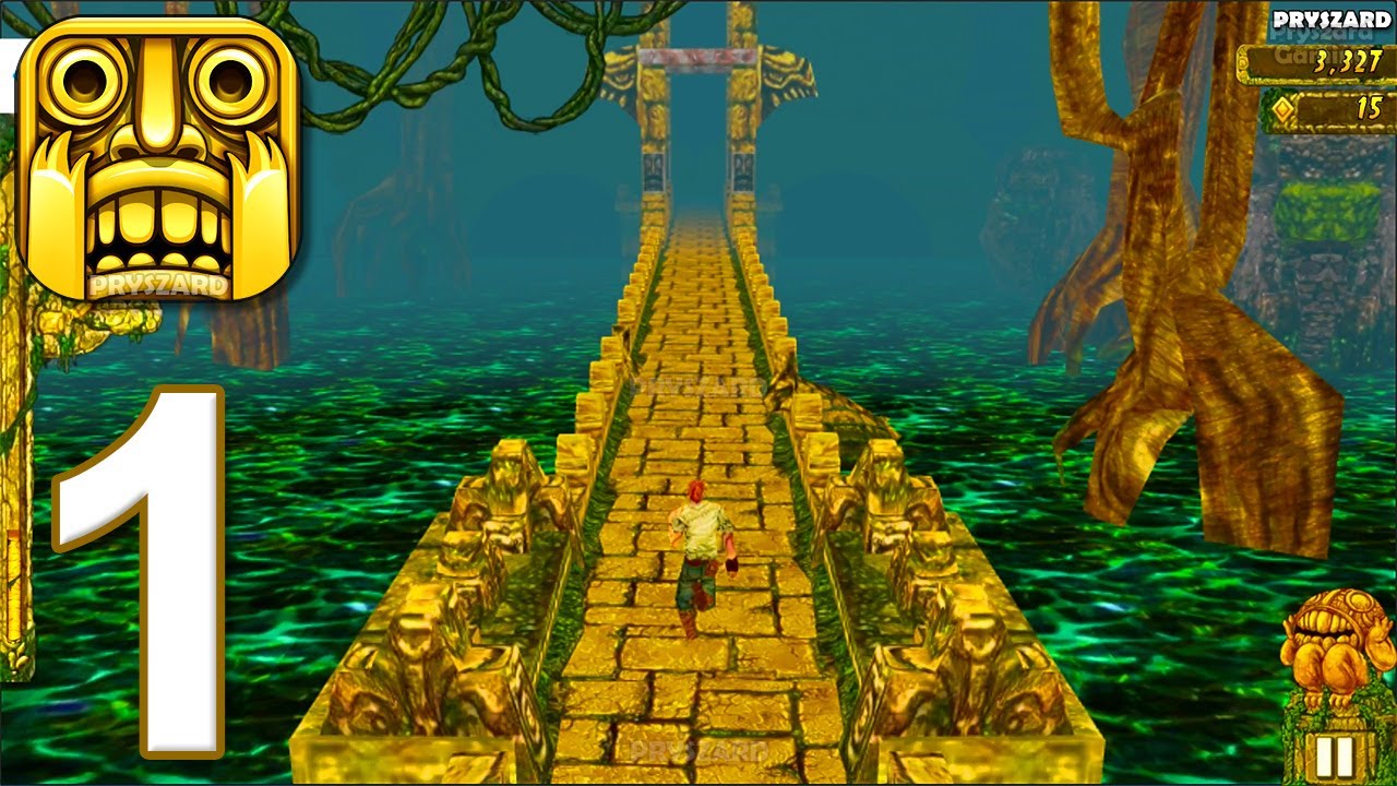 Temple Run (Poki) - Gameplay Walkthrough Part 1 (iOS, Android) - YouTube