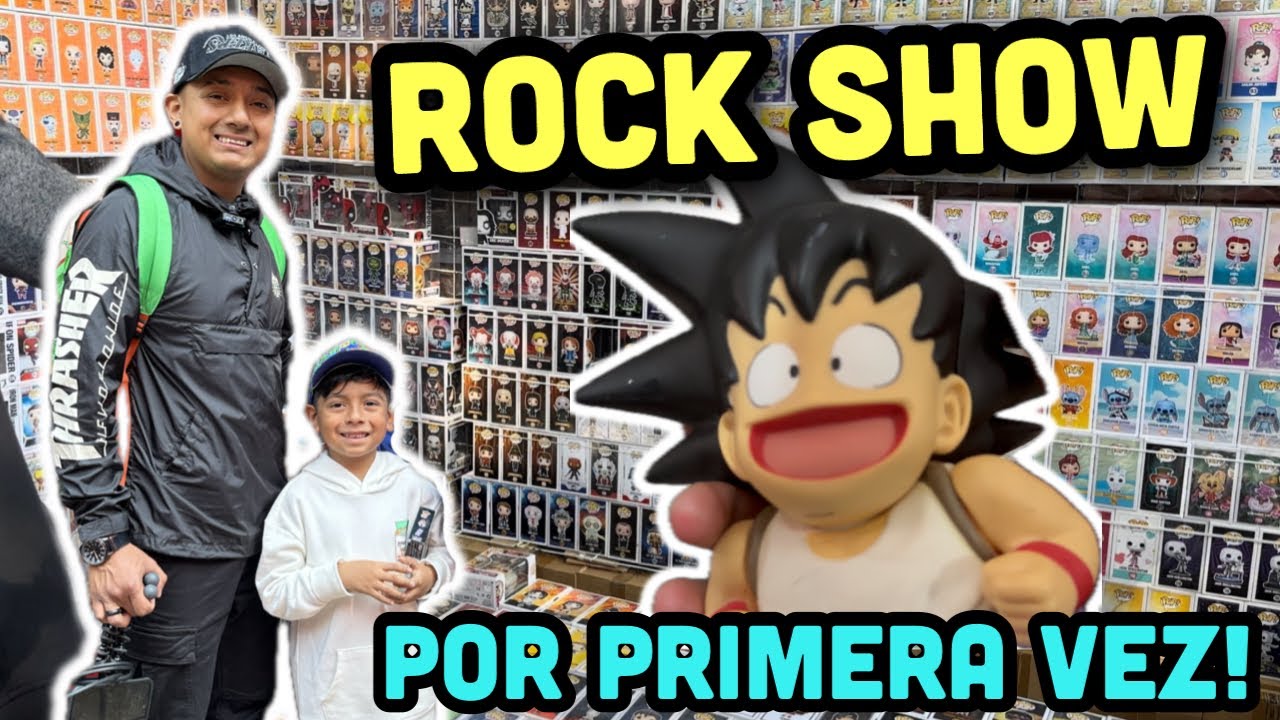 Primera vez en COMIC ROCK SHOW! Tianguis de Juguetes en MEXICO! - YouTube