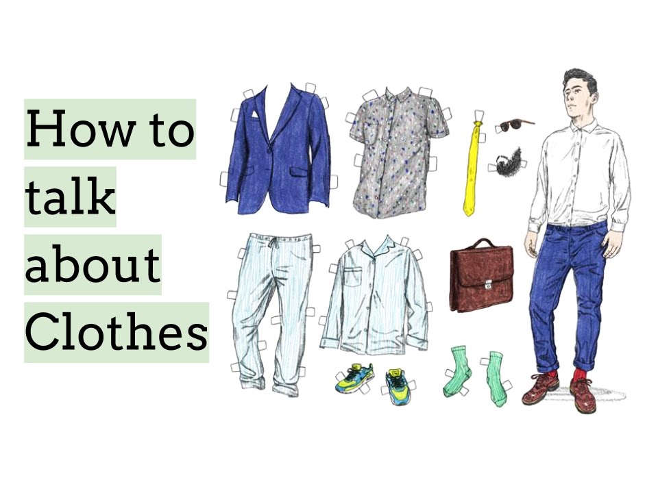 How to talk about clothes - YouTube