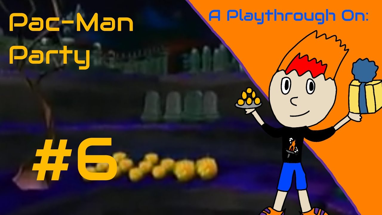 A Playthrough on Pac Man Party Episode 6: Generic Jack O Lantern - YouTube