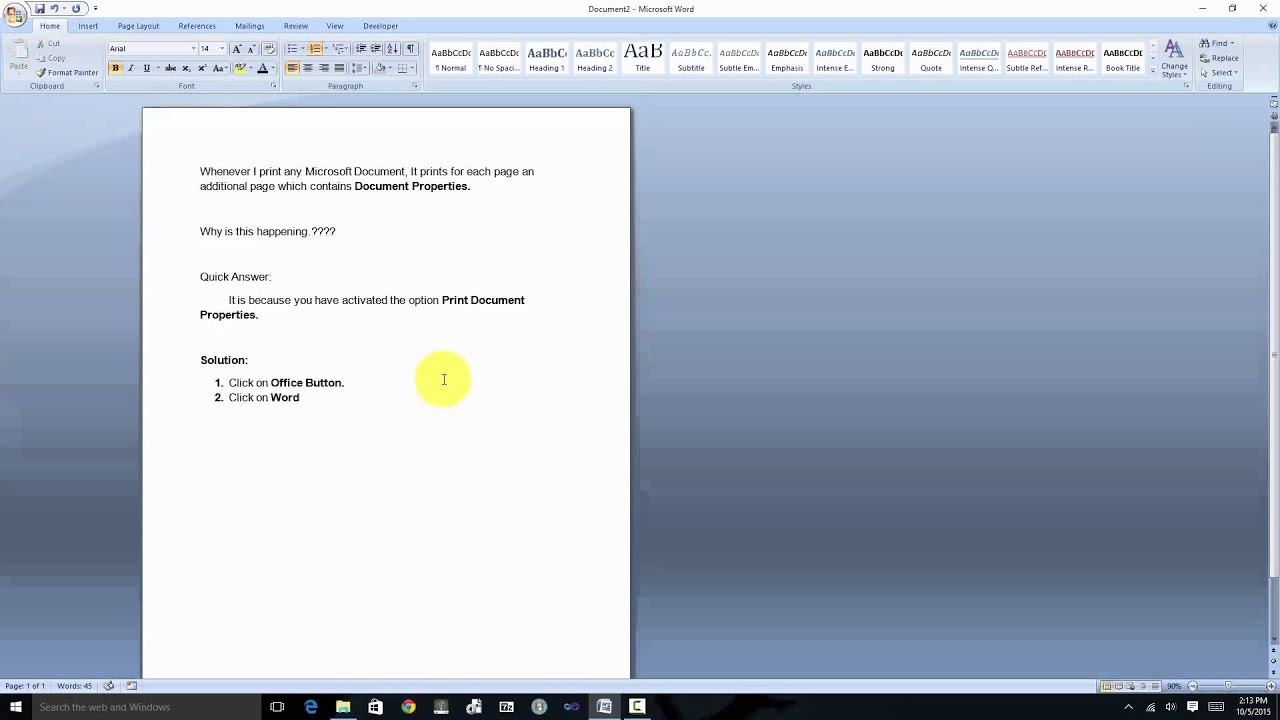 How To Stop Printing Document Properties When Printing Any Office Doc how-to-stop-printing-document-properties-when-printing-any-office-doc