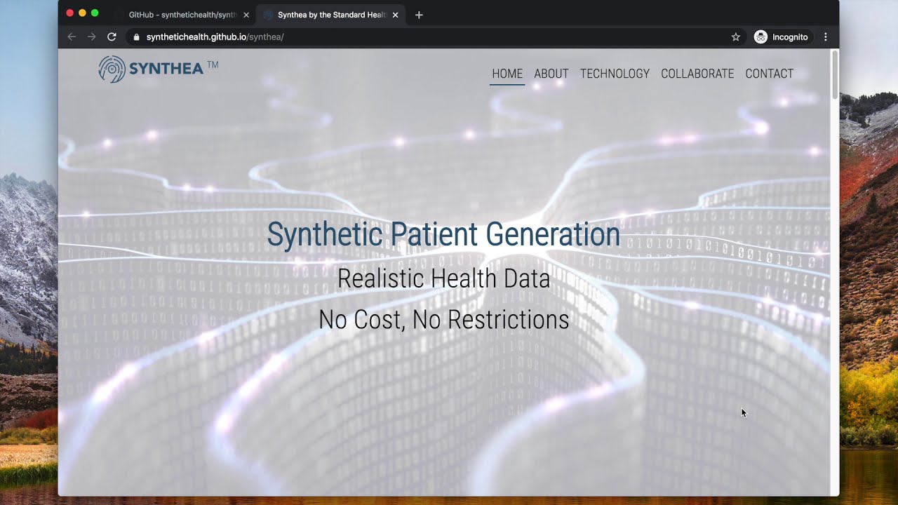 Generate Test Patient Data with Synthea - YouTube