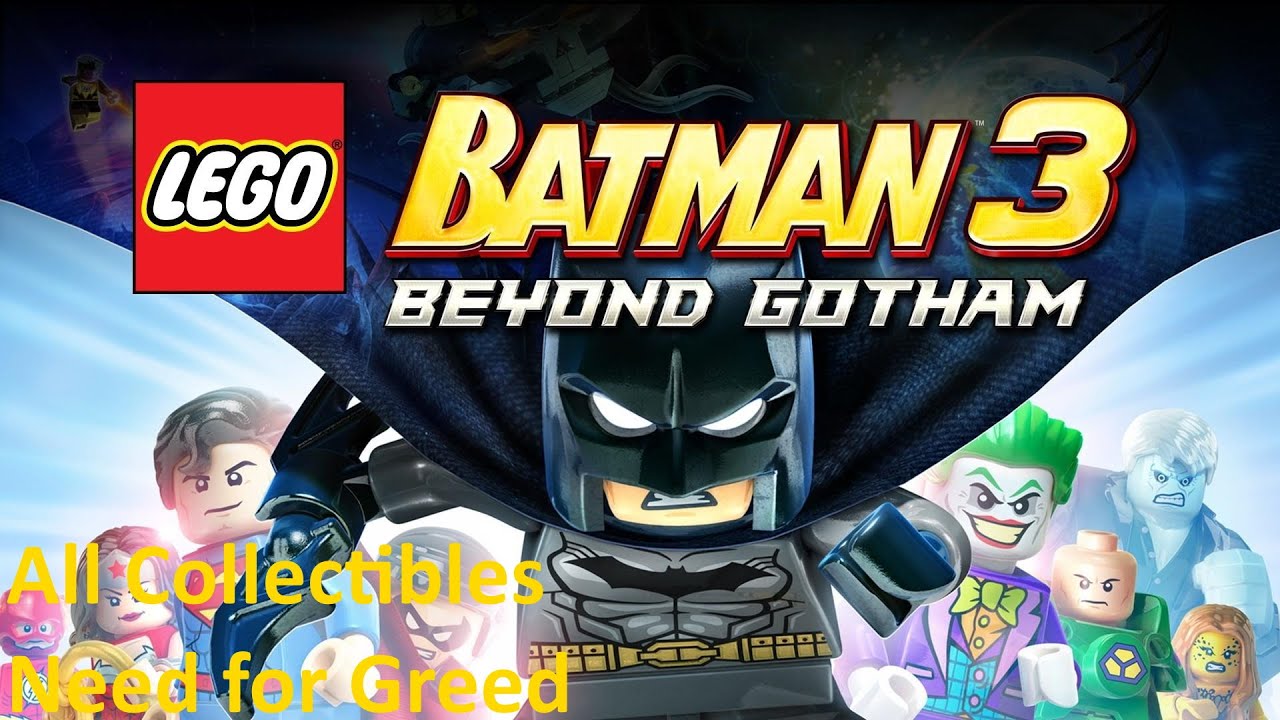 Lego Batman 3 - Need for Greed - All Collectibles - YouTube