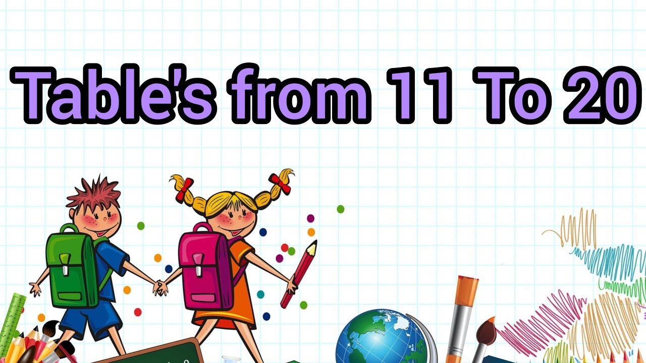 Table s From 11 To 20 Table YouTube table-s-from-11-to-20-table-youtube