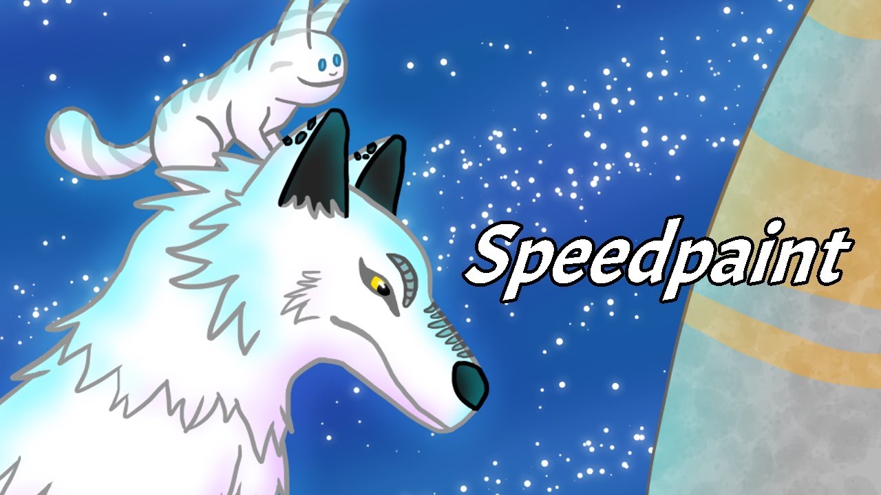 Loth-Wolf and Loth-Cat - Star Wars Rebels Speedpaint - YouTube