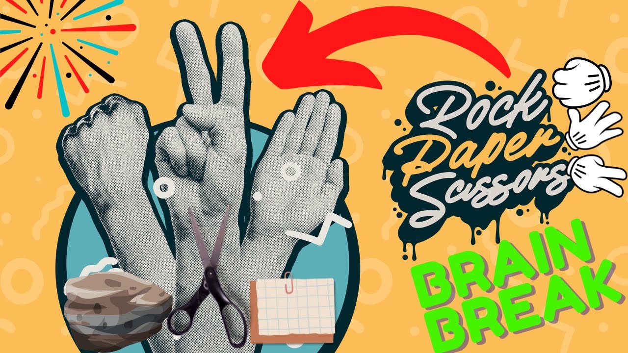 BRAIN BREAK: ROCK PAPER SCISSORS! EXERCISE BREAK. KIDS VIDEOS FOR KIDS ...