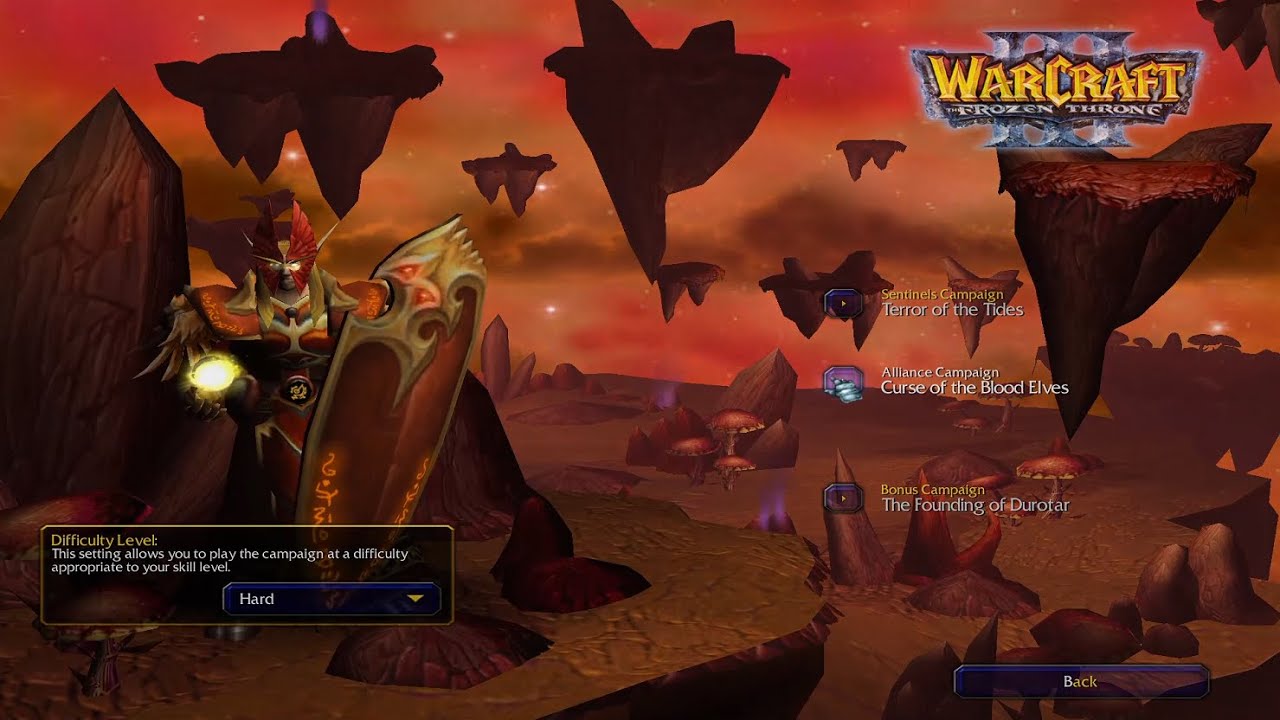 Warcraft 3 The Frozen Throne | Alliance Campaign | Misconceptions | Hard | No Cheat codes - YouTube