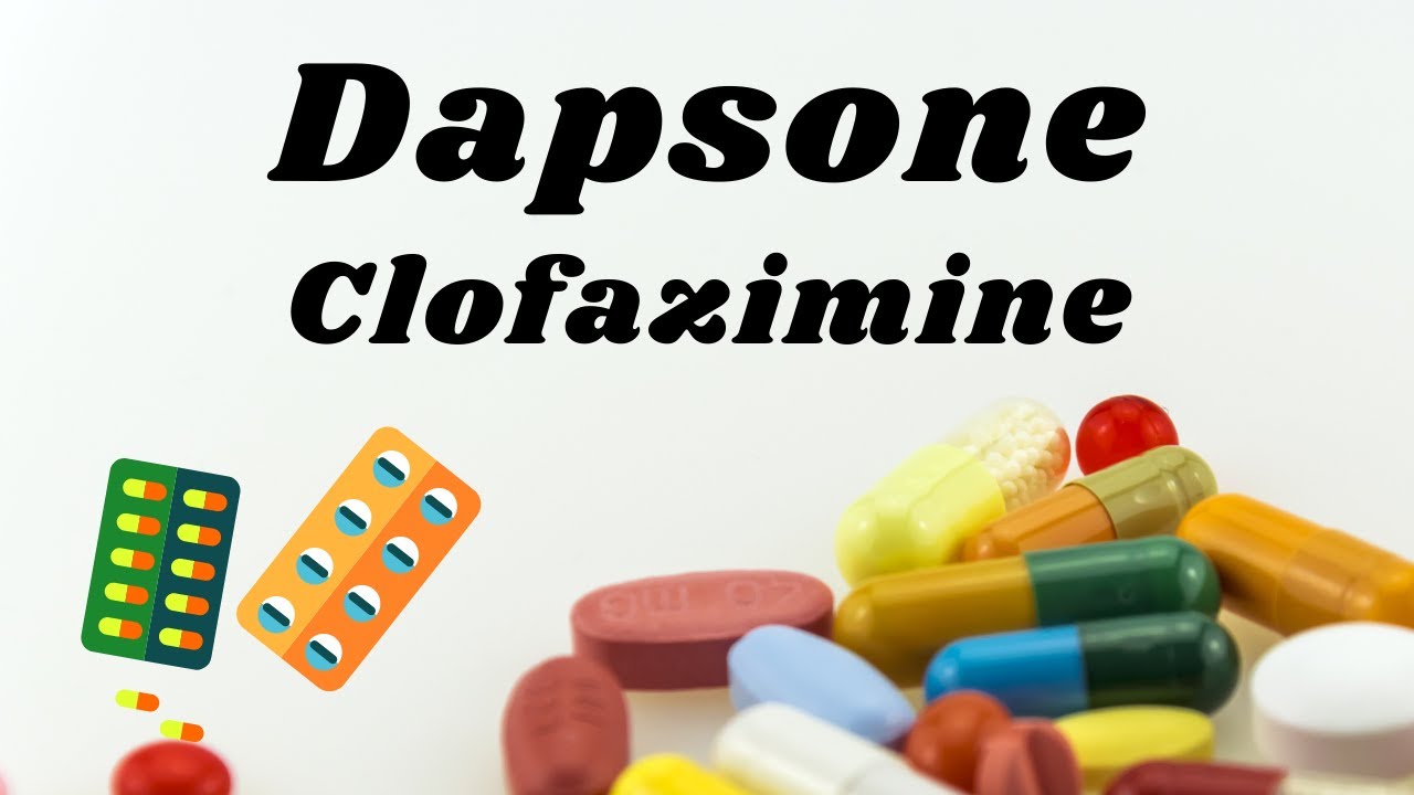 dapsone, clofazimine, antileprotic drugs pharmaceutical chemistry ...