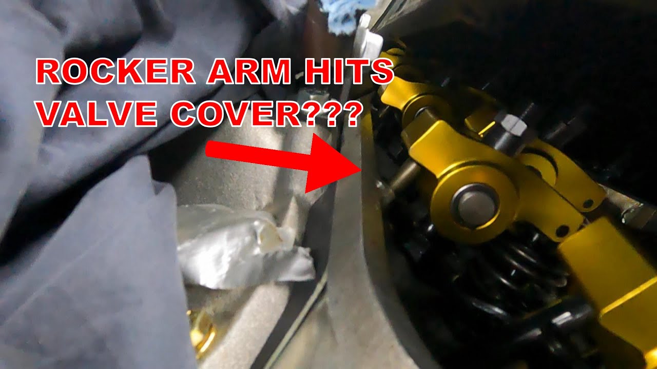 Rocker Arm Hits the Valve Cover? Let's Fix That! - YouTube