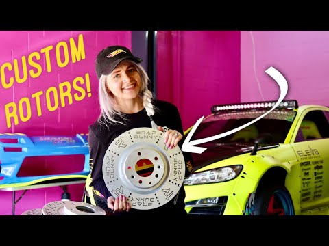 Customized Brake Rotors for the BRAP BUNNY! - YouTube