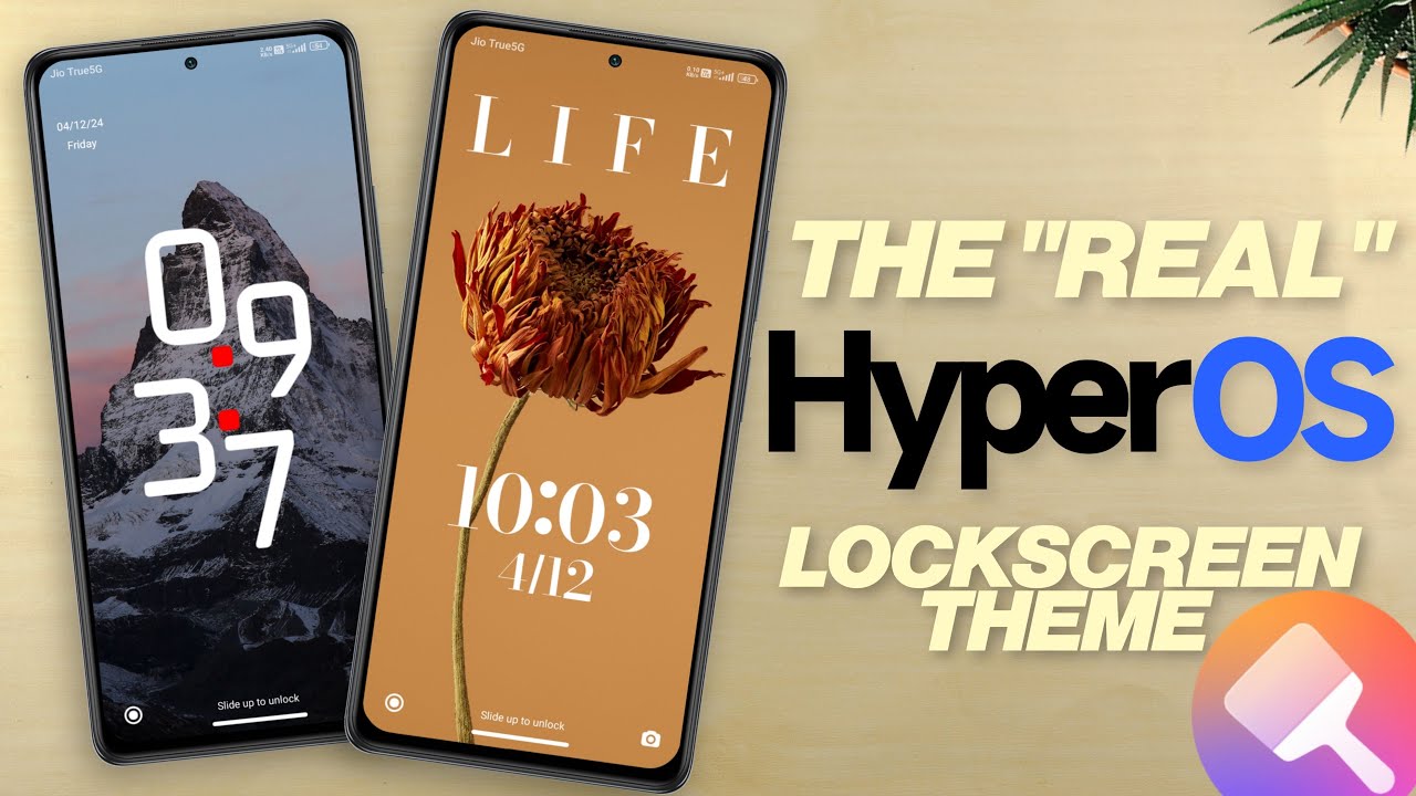 Get Real HyperOS Lockscreen Experience With This MIUI Theme - YouTube