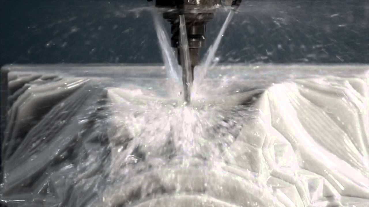 CNC Freze Slow Motion - YouTube
