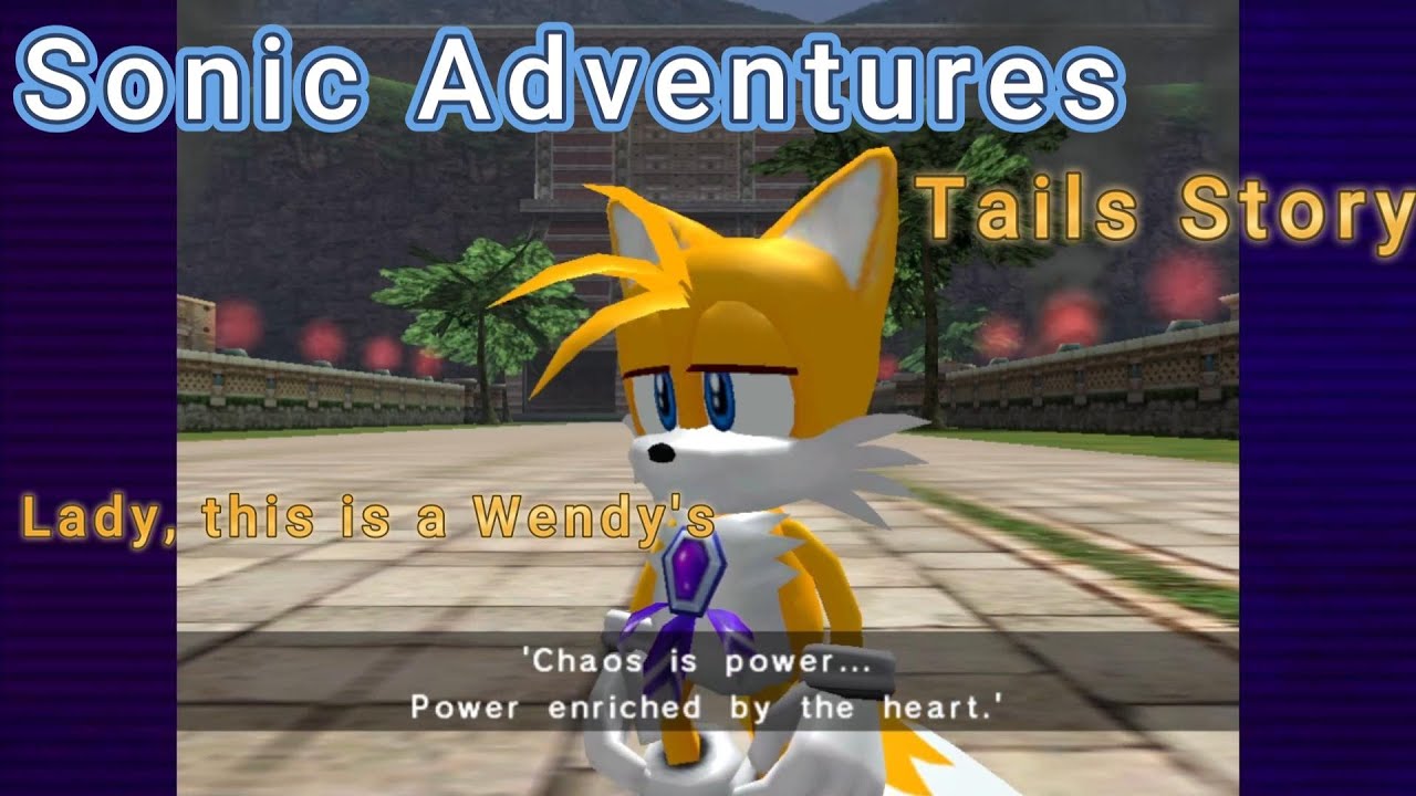 Sonic Adventures Tails Story - YouTube