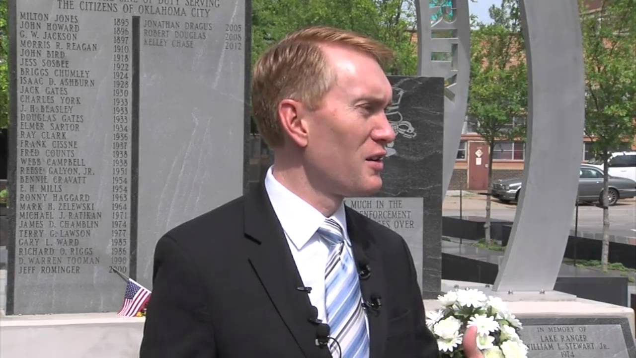 Senator Lankford Meets with Police - YouTube